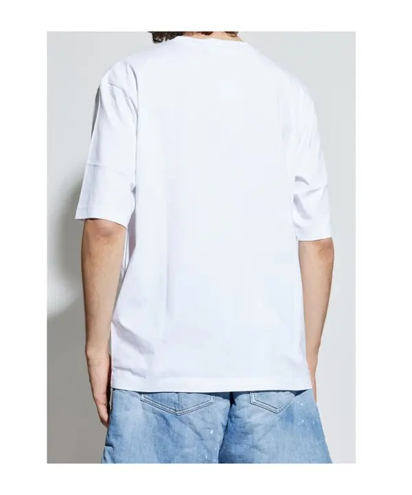 Dsquared2 Slogan Printed Crewneck T-shirt