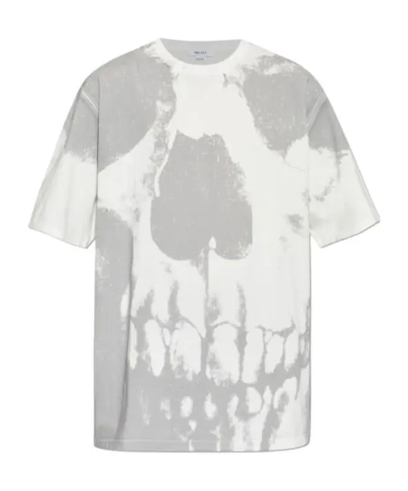 Alexander McQueen Skull Printed Crewneck T-shirt