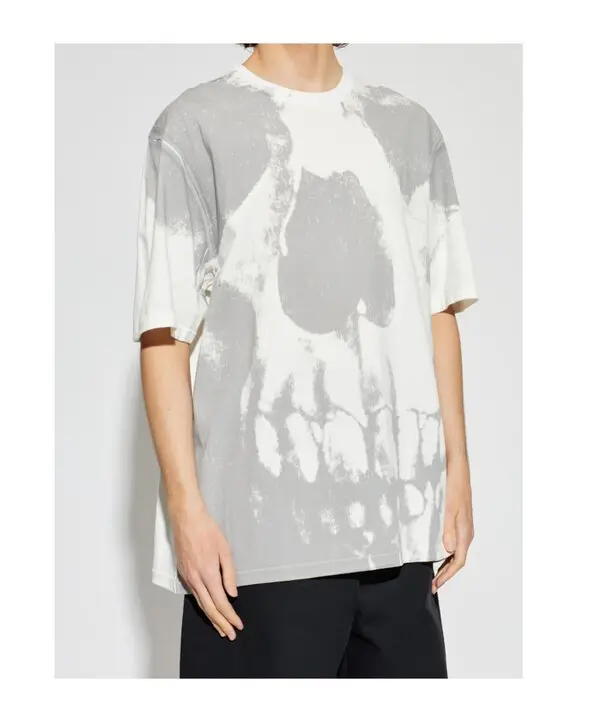 Alexander McQueen Skull Printed Crewneck T-shirt