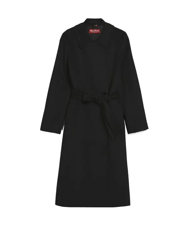 Max Mara Belted Long-sleeved Coat