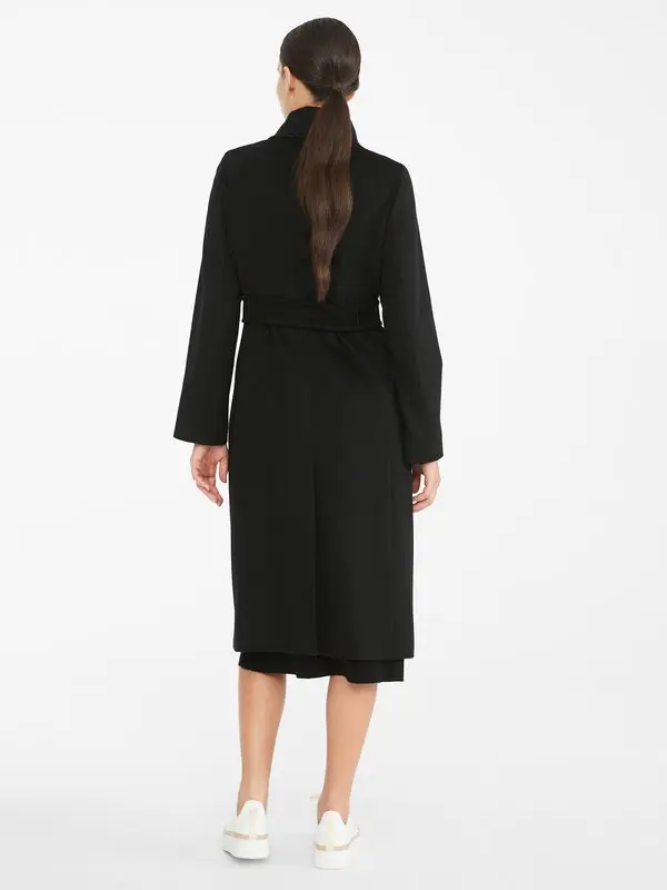 Max Mara Belted Long-sleeved Coat