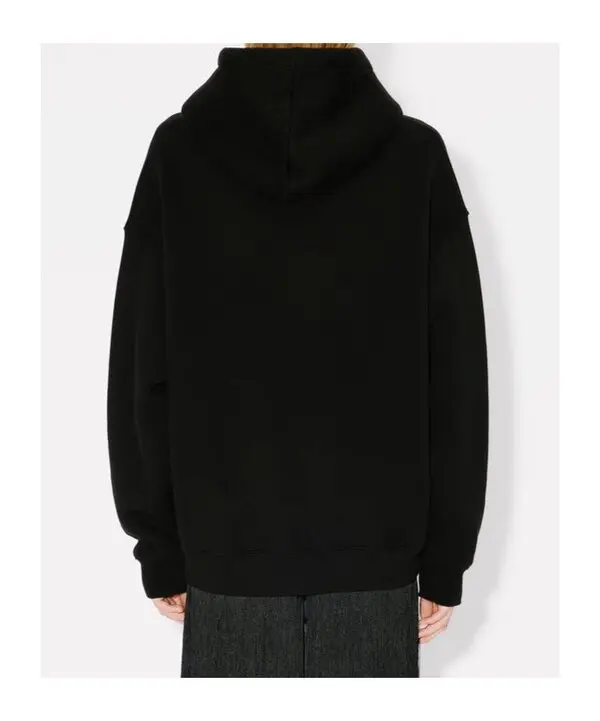 Kenzo Oversized Embroidered Peony Hoodie
