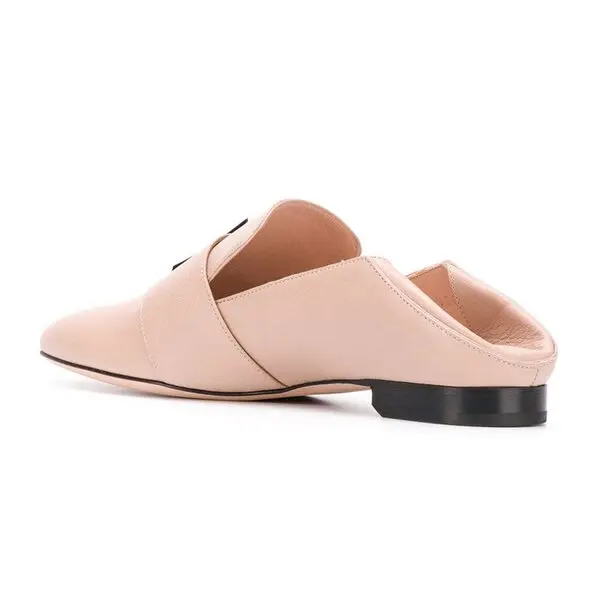 Bally Buckled Leather Loafers