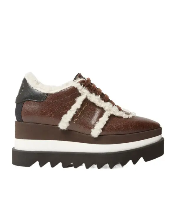 Stella McCartney Platform Sneakers - Espresso