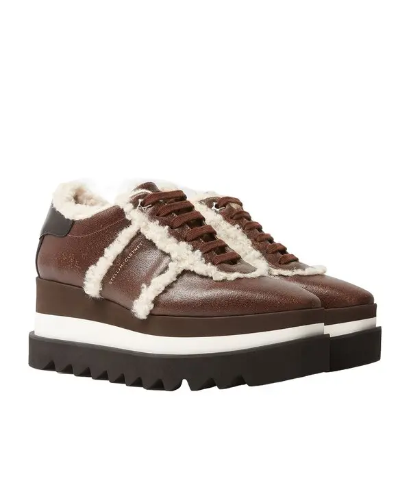 Stella McCartney Platform Sneakers - Espresso