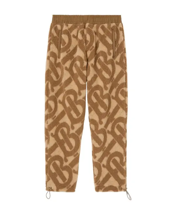 Burberry Tb Monogram Jacquard Track Pants - Brown