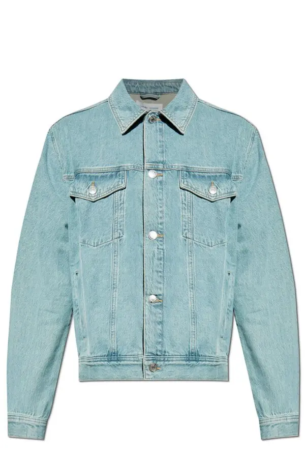 SAMSOE SAMSOE Denim Trucker Jacket - Blue