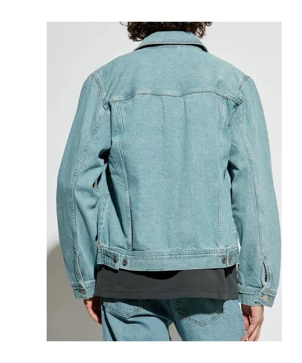 SAMSOE SAMSOE Denim Trucker Jacket - Blue