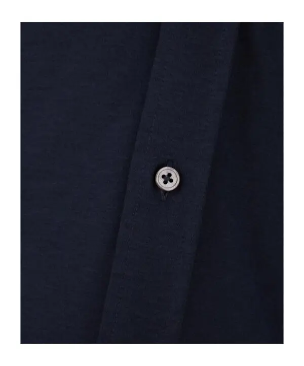TOM FORD Long-sleeved Buttoned Shirt - Midnight Navy