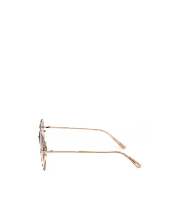 TOM FORD Round Frame Sunglasses