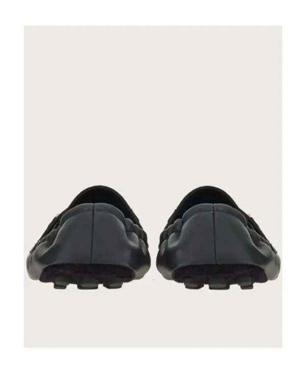 FERRAGAMO Gancini Buckle Slip-on Loafers