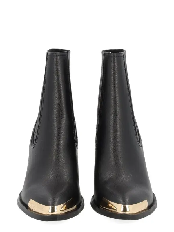 Versace Metal-toe Ankle Boots