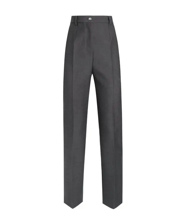 Dolce & Gabbana Cropped Trousers - Grey