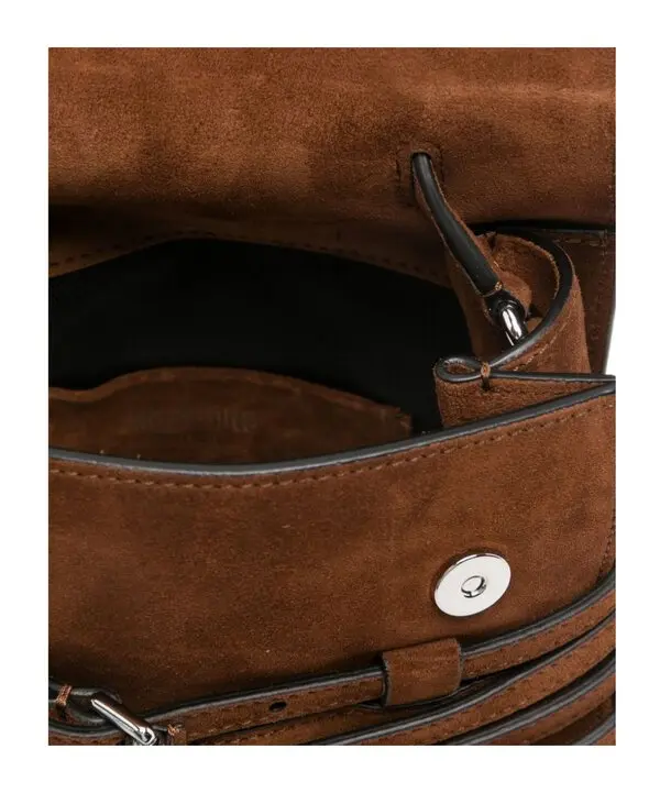 Moschino Embossed Top Handle Bag