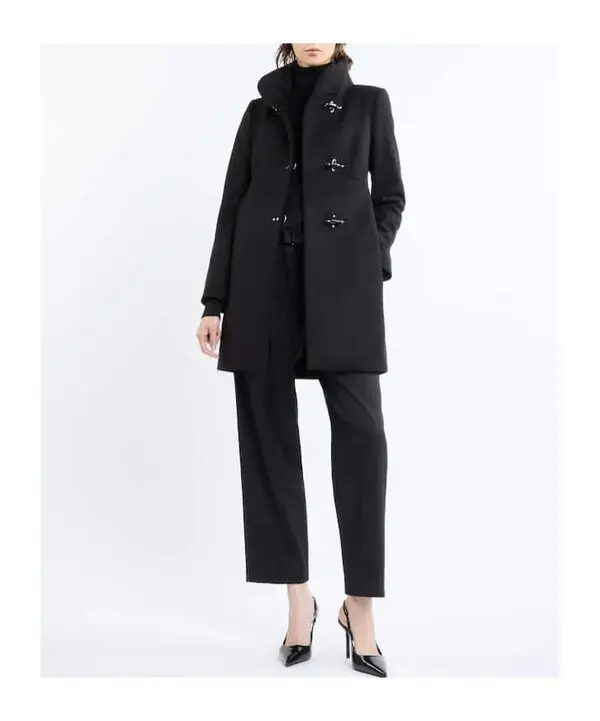 FAY Romantic Coat - Black