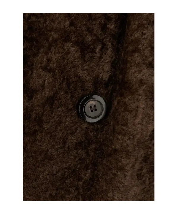 BLANCHA Merino Shearling Trench Coat