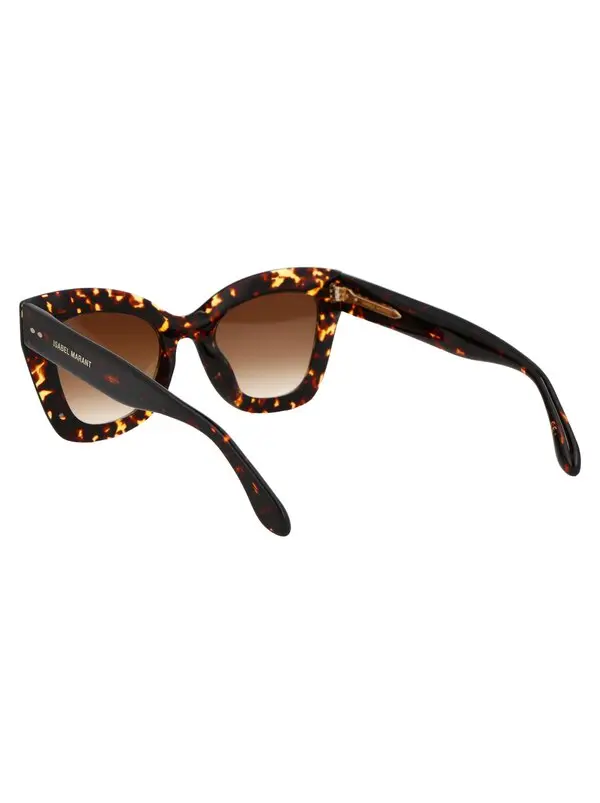 Isabel Marant Étoile Full Frame Sunglasses With Tinted Lenses - Brown