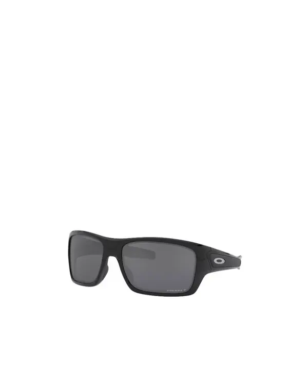 Oakley Rectangular Sunglasses With Tinted Lenses And Logo Detail - Gray