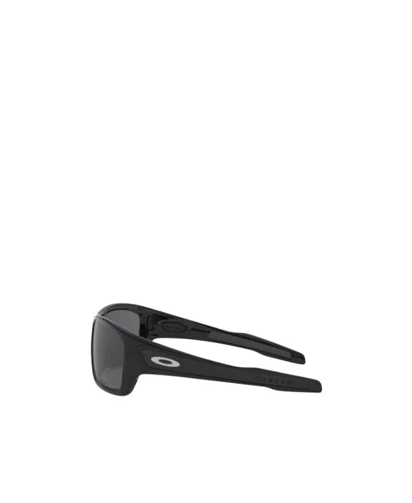 Oakley Rectangular Sunglasses With Tinted Lenses And Logo Detail - Gray