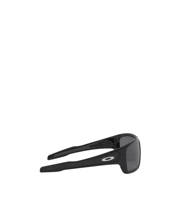 Oakley Rectangular Sunglasses With Tinted Lenses And Logo Detail - Gray