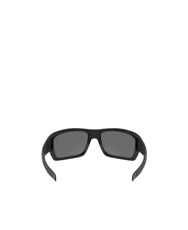 Oakley Rectangular Sunglasses With Tinted Lenses And Logo Detail - Gray