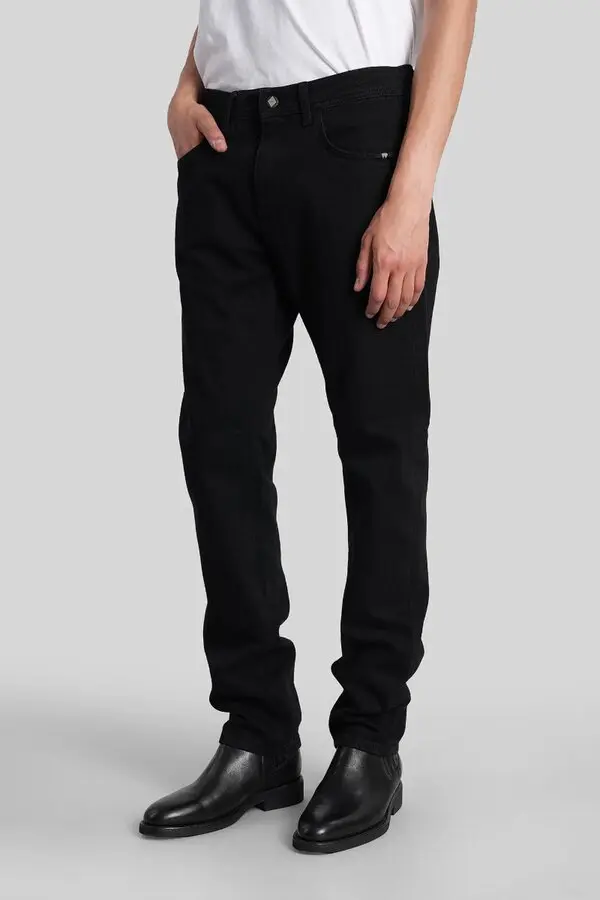 AMISH SUPPLIES Classic Five-pocket Jeans - Black
