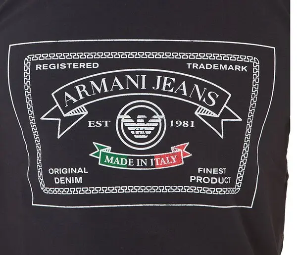 Emporio Armani Logo Details T-shirt