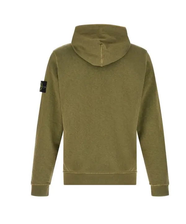 Stone Island Logo Patch Hoodie