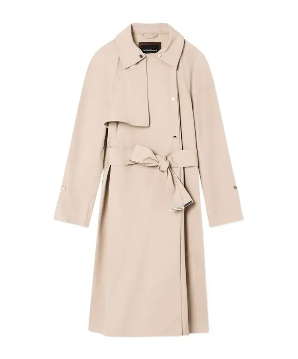 Emporio Armani Belted Trench Coat