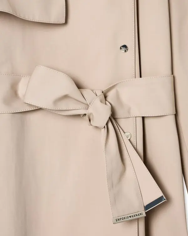 Emporio Armani Belted Trench Coat