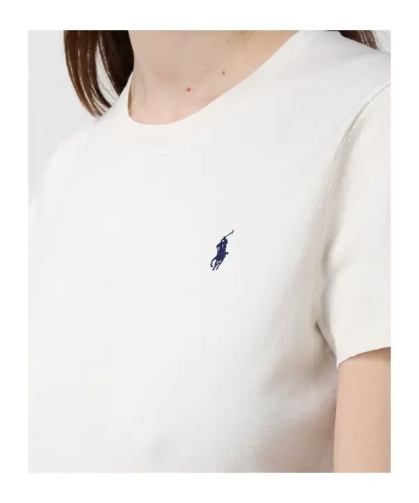 Polo Ralph Lauren Short Sleeve Crewneck T-shirt With Logo Detail