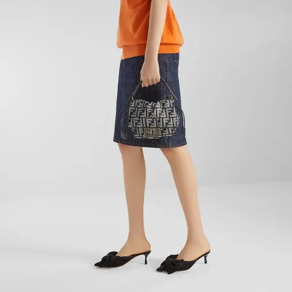 Fendi Colibrì Bow Detailed Pointed-toe Sabots