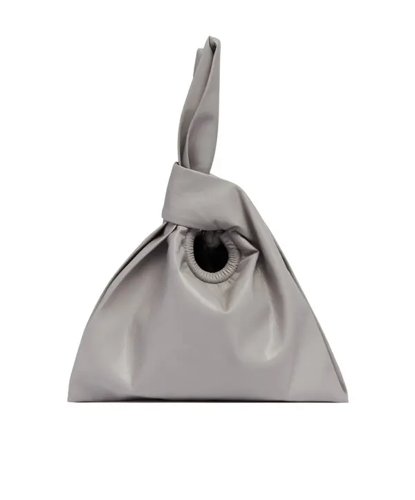 Nanushka Jen Drawstring Clutch Bag - Grey