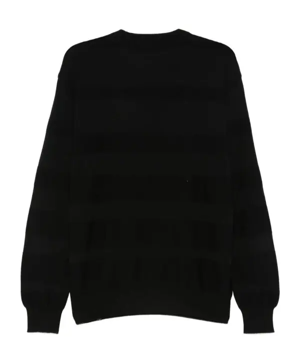 PAUL  SHARK Paul & Shark Striped Wool Crew Neck Sweater
