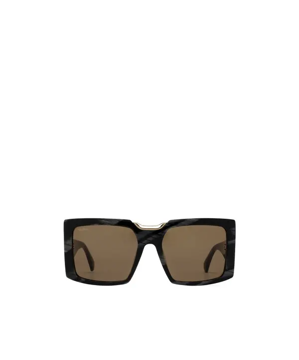 Max Mara Square Frame Sunglasses - Brown
