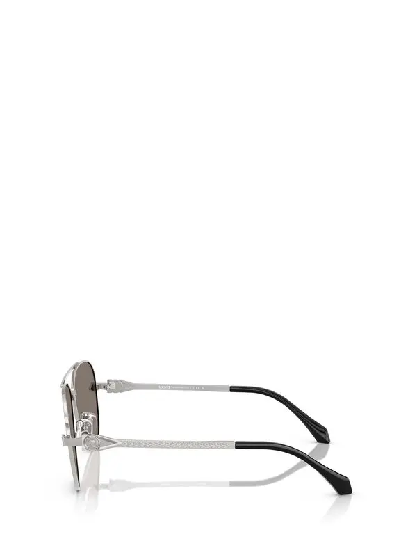 Versace Aviator-frame Sunglasses - Gray