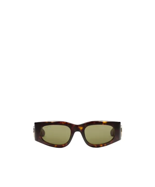 Gucci Rectangle Frame Sunglasses - Green