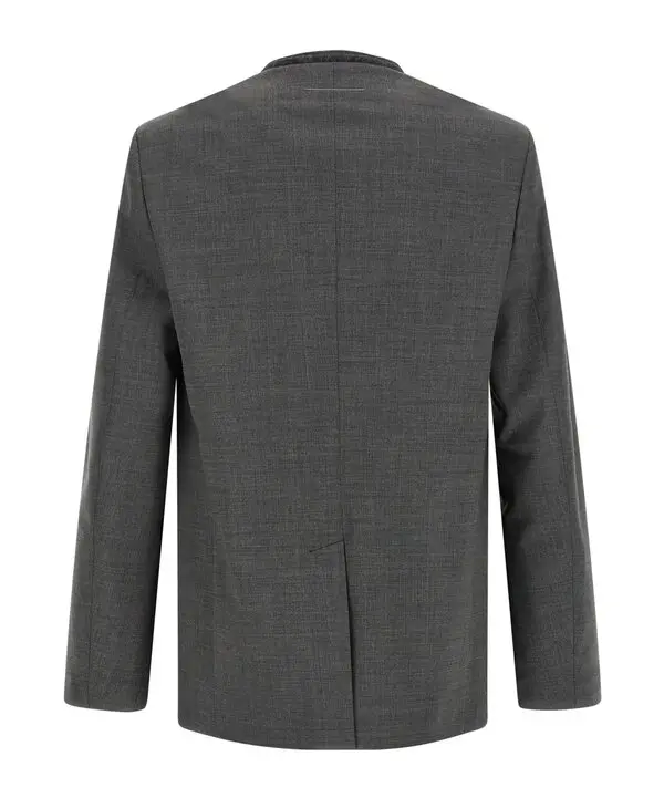 MAISON MARGIELA Long Sleeve V-neck Blazer