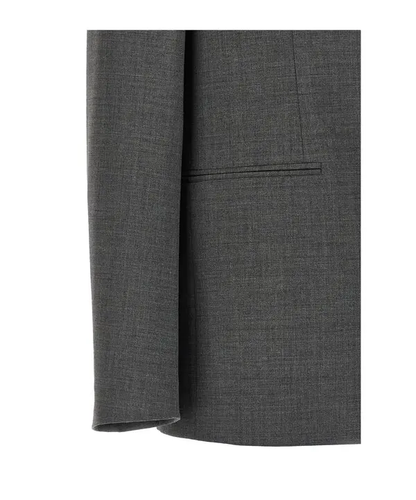 MAISON MARGIELA Long Sleeve V-neck Blazer