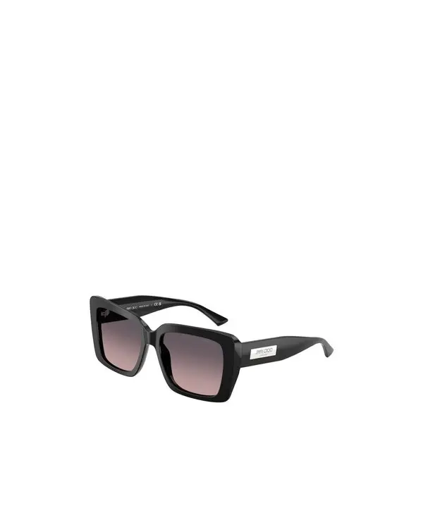 JIMMY CHOO Square Frame Sunglasses - Black