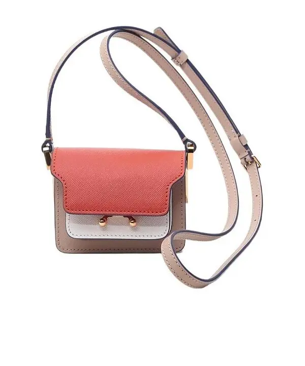Marni Mini Trunk Shoulder Bag - Multicolor