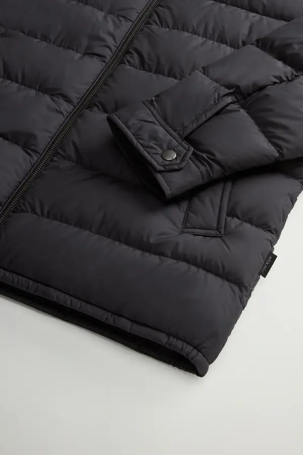 Woolrich Zip-up Quilted Stand Collar Jacket