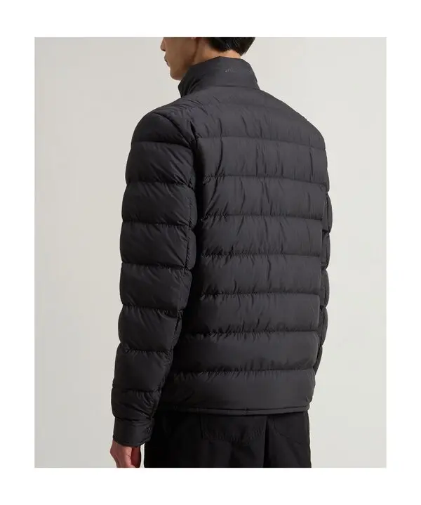 Woolrich Zip-up Quilted Stand Collar Jacket