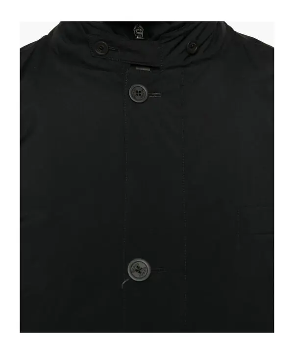 Herno Button-up Coat With Flap Pockets