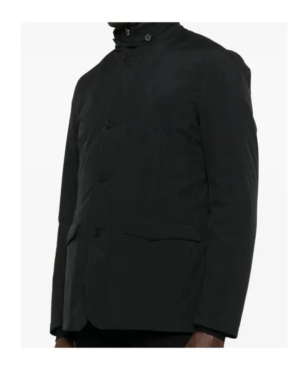Herno Button-up Coat With Flap Pockets