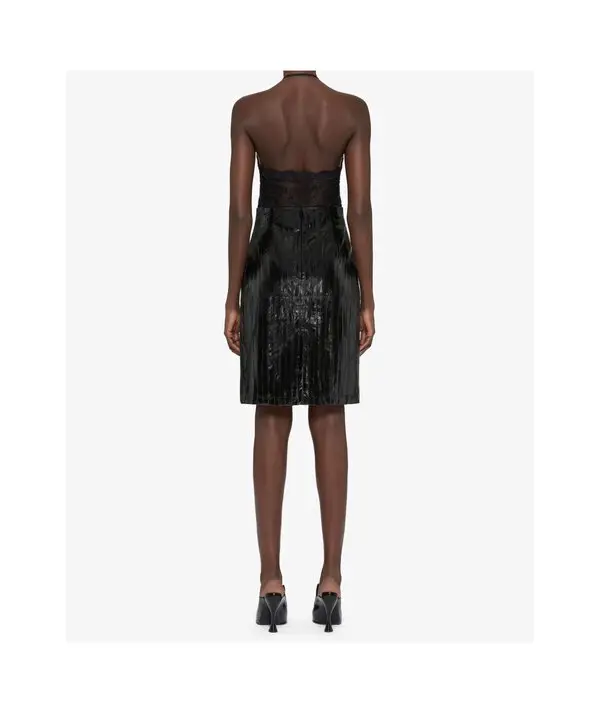 Givenchy Chandelier Lace V-neck Bodysuit