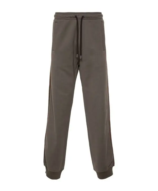 LANVIN Side Curb Joggers - Brown