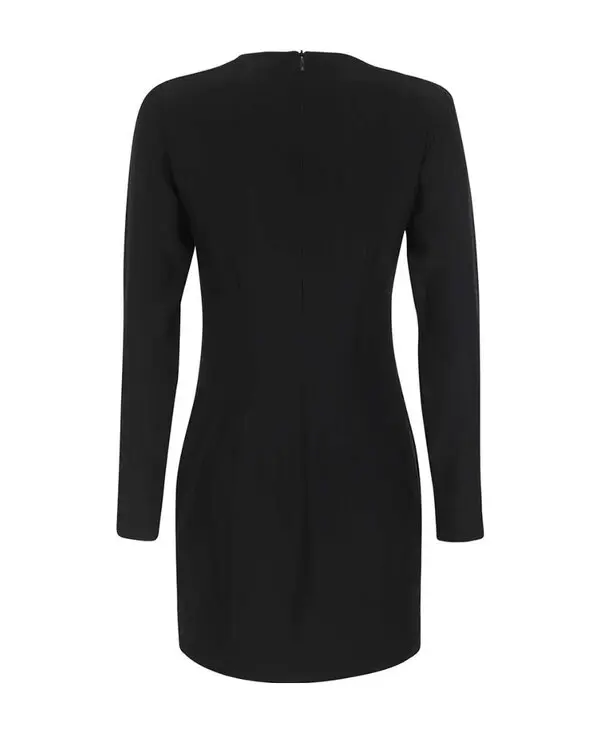 John Richmond Studded Sheer Panel Dress