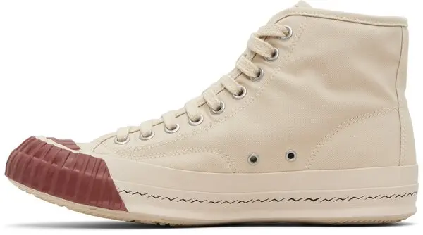 Visvim Skagway Hi High-top Sneakers - Beige