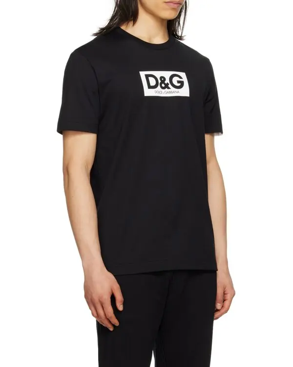 Dolce & Gabbana Dolce Gabbana Logo Printed Crewneck T-shirt